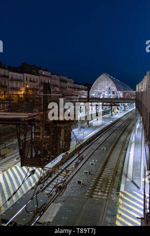 Saint Roch Railway Station or Train Station Montpellier France Stock ...