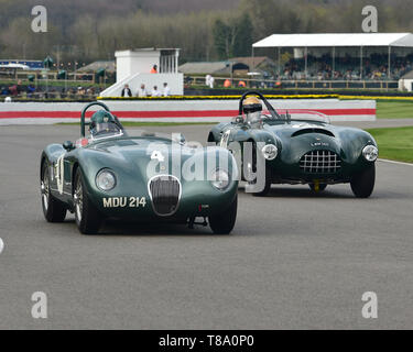 Simon Diffey, Jaguar XK140, Gomm Jaguar Special, Peter Collins trophy ...