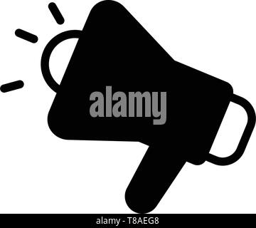 Promoter icon, linear isolated illustration, thin line vector, web ...