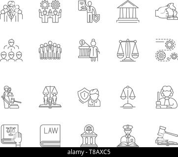 Corporate governance icons set, outline style Stock Vector Art & Illustration, Vector Image ...