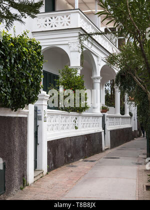 Tragara, via Tragara, Capri Stock Photo - Alamy