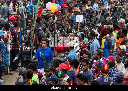 Simbu Tribe Sing Sing Highlands Papua New Guinea Stock Photo - Alamy
