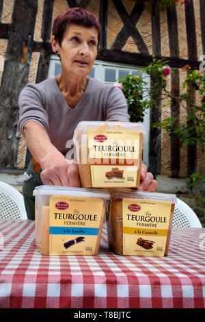 Teurgoule - rice pudding that is a speciality of Normandy Stock Photo ...