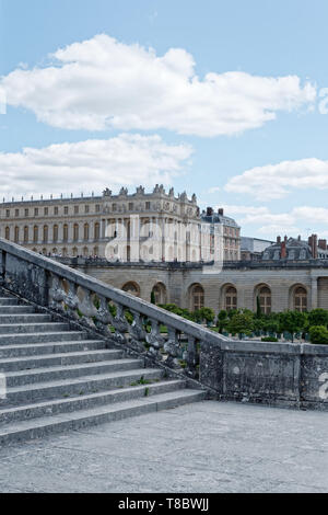 At the stairs of Versailles palace Stock Photo - Alamy