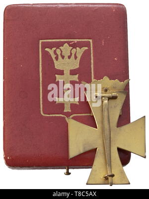 A Free City of Danzig Cross 1st Class The vertically elongated cross ...
