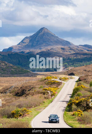 Ben Stack in Sutherland, scotland, UK Stock Photo - Alamy