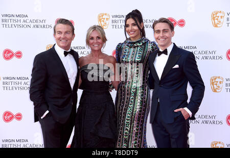 Bradley Walsh, Donna Derby, Barney Walsh and Stephanie Del Valle Diaz ...