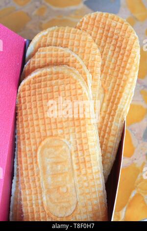 France Nord Lille Meert waffles famous pastry Stock Photo - Alamy