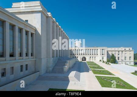 Switzerland, Geneva, Swiss Confederation, UN Palace, United Nations ...