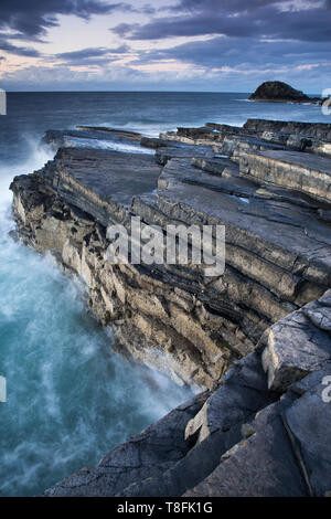 Scarlett Point, Isle of Man, UK Stock Photo - Alamy