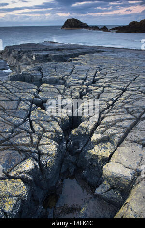 Scarlett Point, Isle of Man, UK Stock Photo - Alamy