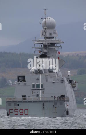 ITS Carlo Bergamini (F590), a Bergamini-class frigate operated by the ...