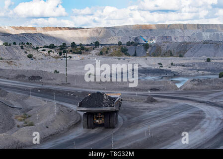 The Mount Thorley Warkworth coal mine near Singleton in the upper ...
