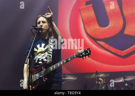 Manard, drums of Ultra Vomit performs at the World tattoo at The Grande ...