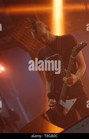 Flockos, Lead guitar of Ultra Vomit performs at the World tattoo at The ...