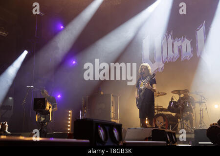 Fetus, singer & Flockos, lead guitar of Ultra Vomit perform at the ...