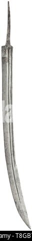 An Italian blade of a storta, mid-16th century Slightly curved single ...