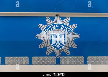german bundespolizei sign Stock Photo - Alamy