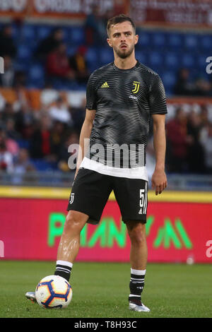 Juventus midfielder Miralem Pjanic (5) in action during the Serie A ...
