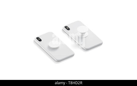 Smartphones design, template, isolated. Mockup Stock Photo - Alamy