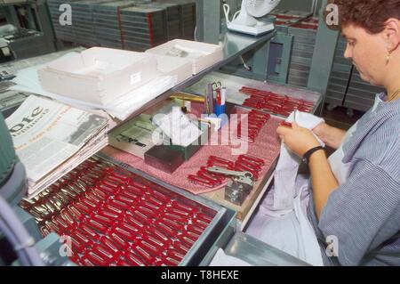 Ibach (Switzerland), the factory of the famous multi-purpose Victorinox ...