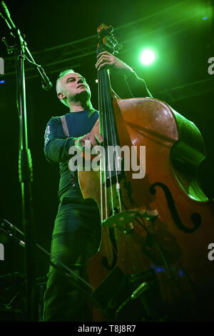 Ali Friend of the band Red Snapper playing at Lewisham Summer Festival ...