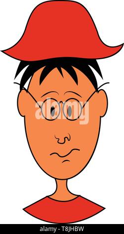 nervous cartoon boy Stock Vector Image & Art - Alamy