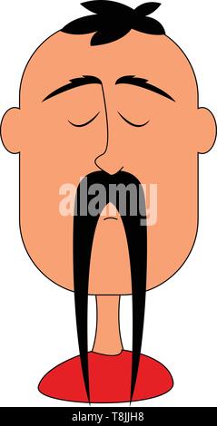 man with mustache Stock Vector Image & Art - Alamy