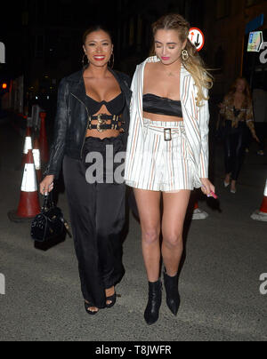 Georgia Harrison and Kaz Crossley at Tape Nightclub Featuring: Kaz ...