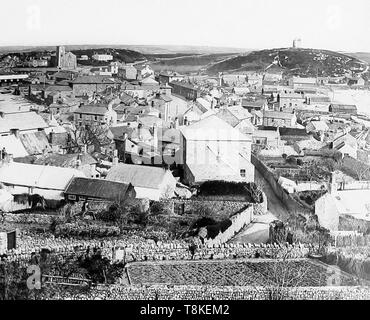 Hugh Town Isles of Scilly Victorian period Stock Photo - Alamy
