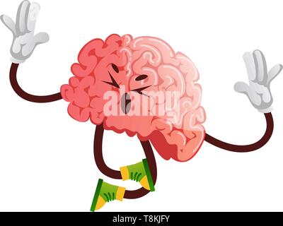 cartoon injured brain Stock Vector Image & Art - Alamy