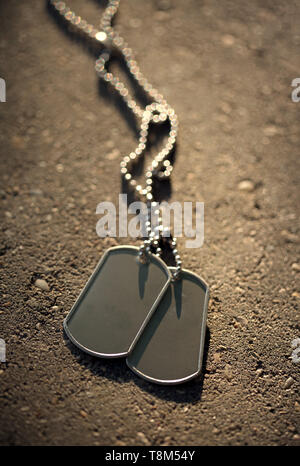 Dog tags background Stock Photo - Alamy