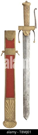 Roman Gladius sword, blade, guard, and hilt isolated over white Stock ...