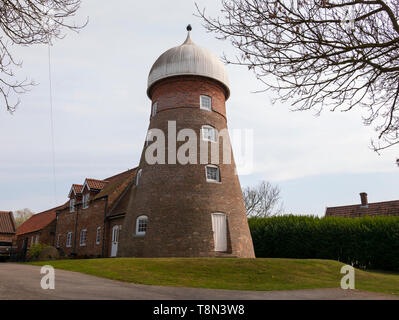Saltfleet windmill, Saltfleet, Lincolnshire, England, UK Stock Photo ...