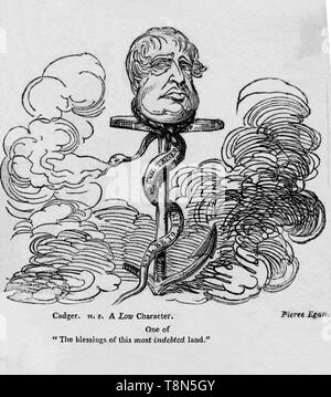 GEORGE IV satirical cartoon Stock Photo - Alamy