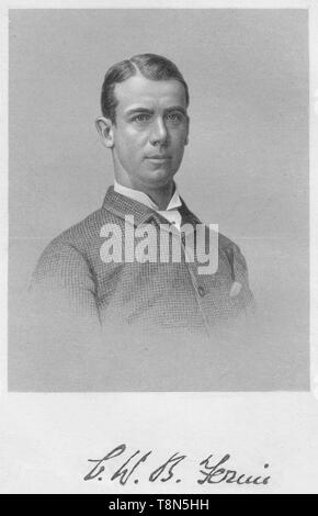 Portrait of a man, 1893. Creator: William Roffe Stock Photo - Alamy