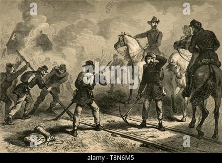 Sherman's march to the sea - General William Sherman marching to the ...