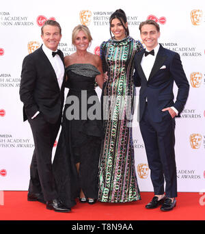 Bradley Walsh, Donna Derby, Barney Walsh and Stephanie Del Valle Diaz ...