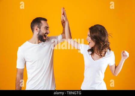 Young woman slapping her boyfriend Stock Photo - Alamy