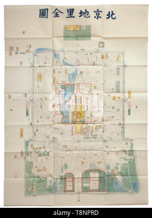 Map Of China 1900 Stock Photo - Alamy