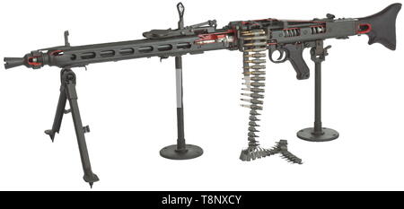 Machine guns, Rheinmetall MG 3, calibre 7,62 x 51 mm NATO, introduced ...