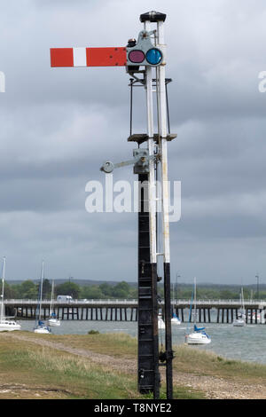 Hayling Island Billy Trail, a footpath and cycle path on a former ...