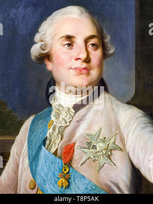 Portrait of King Louis XVI King of France, oil on canvas painting by ...