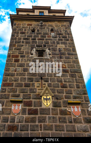 Gallows Gate Tower - Galgentor - in the medieval city ring wall around ...