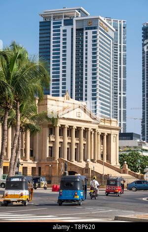 Old Parliament Building, Colombo that houses nowadays the Presidential ...