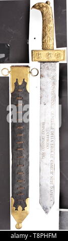 Roman Gladius sword, blade, guard, and hilt isolated over white Stock ...