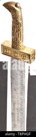 Roman Gladius sword, blade, guard, and hilt isolated over white Stock ...