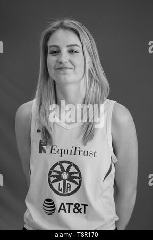 Los Angeles Sparks guard Karlie Samuelson (44) against the Phoenix ...