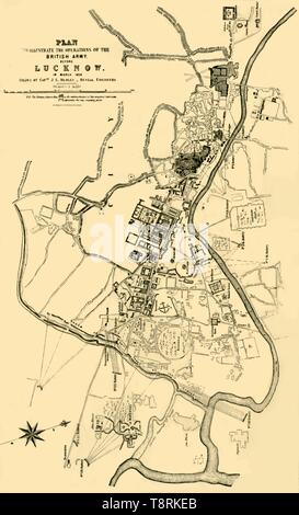 Map of the British Empire in 1901. From A First Book of British History ...