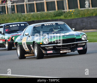 Nigel Garrett, Stuart Graham, Chevrolet Camaro Z28, Gerry Marshall Trophy, Goodwood 72nd Members ...